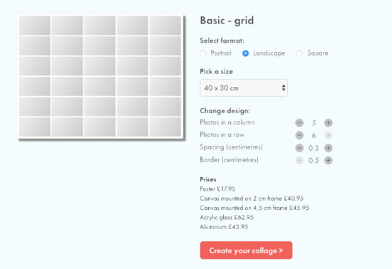 Life overview photo collage - EasyCollage